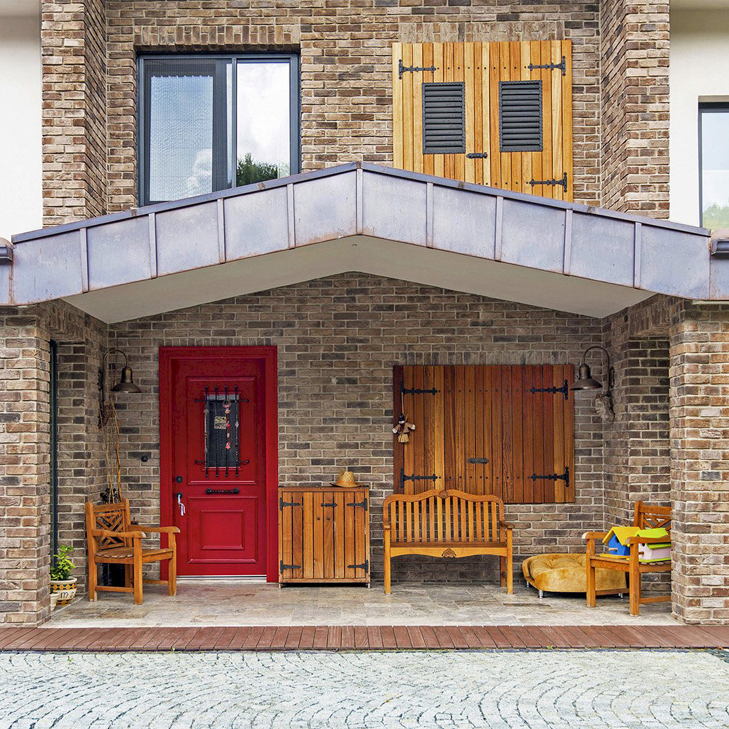 Loft Chestnut Manufactured Stone Handmade Brick Veneer