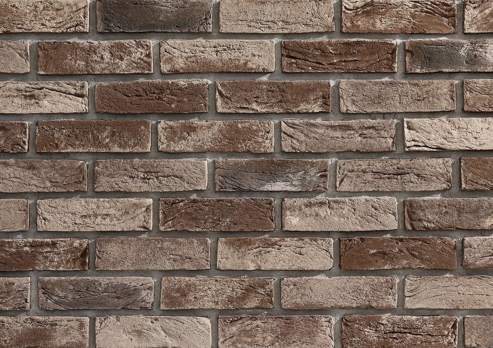 Loft Chestnut Manufactured Stone Handmade Brick Veneer