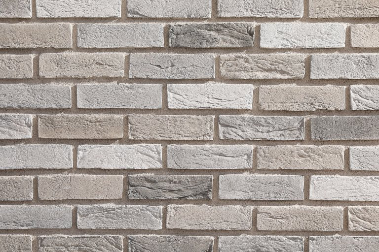 Loft Dove Manufactured Stone Handmade Brick Veneer