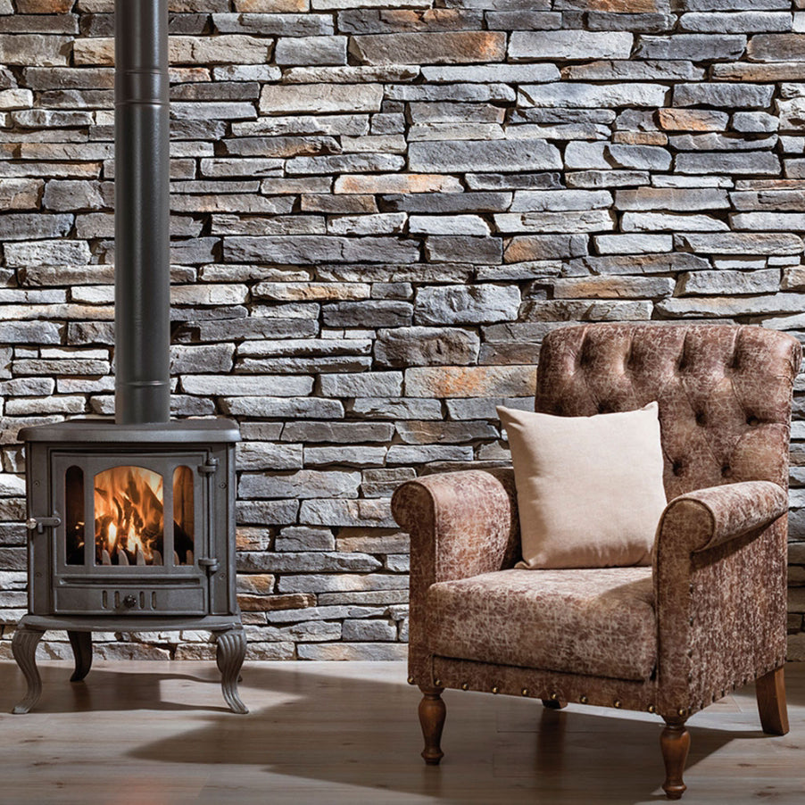 Sierra Ash Slate Look Manufactured Stone Handmade Veneer