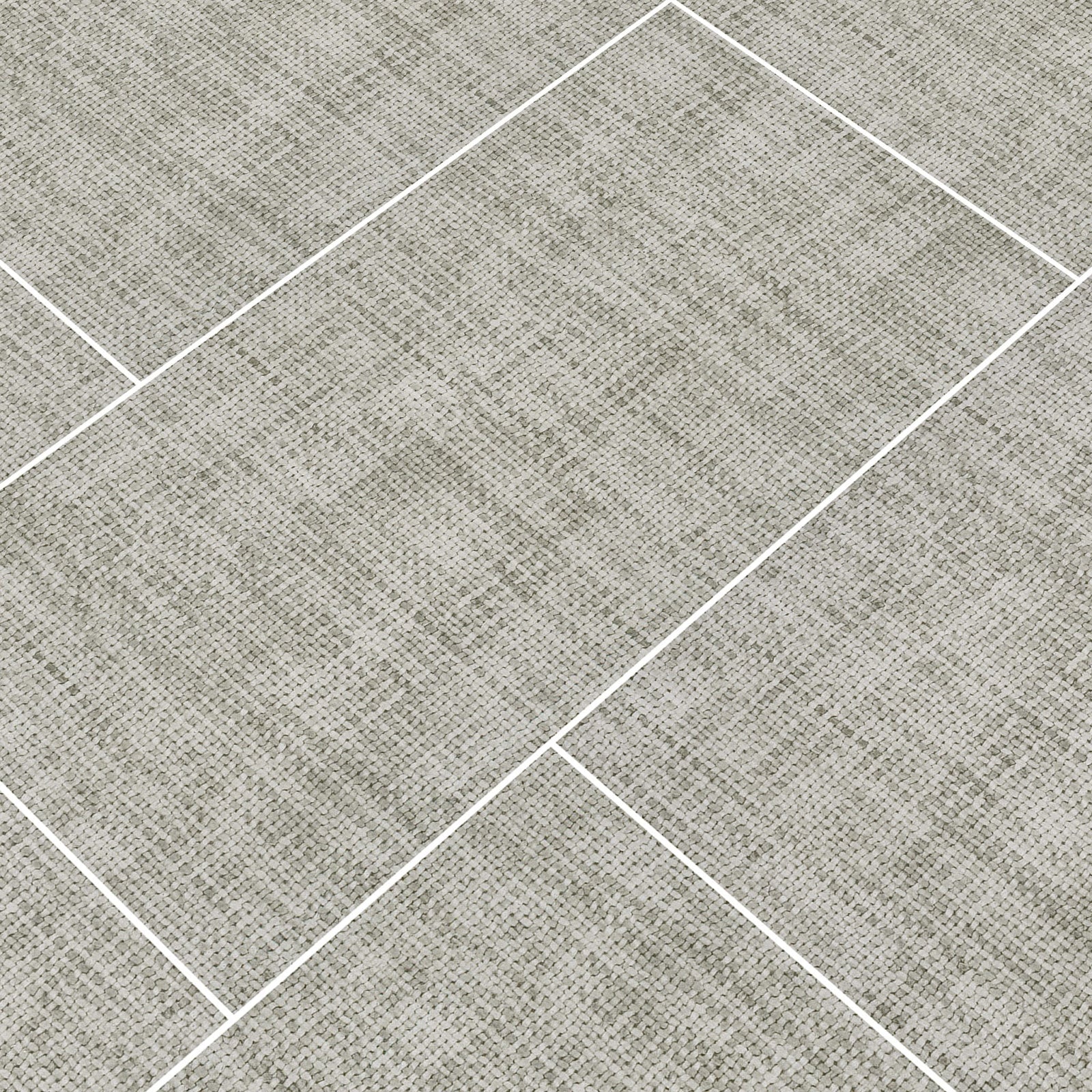 Tektile Crosshatch Gray 12"x24" Glazed Porcelain Floor and Wall Tile by MSI